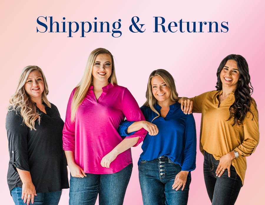Shipping + Returns | Our Policies Make Shopping Easy – Resort to Style