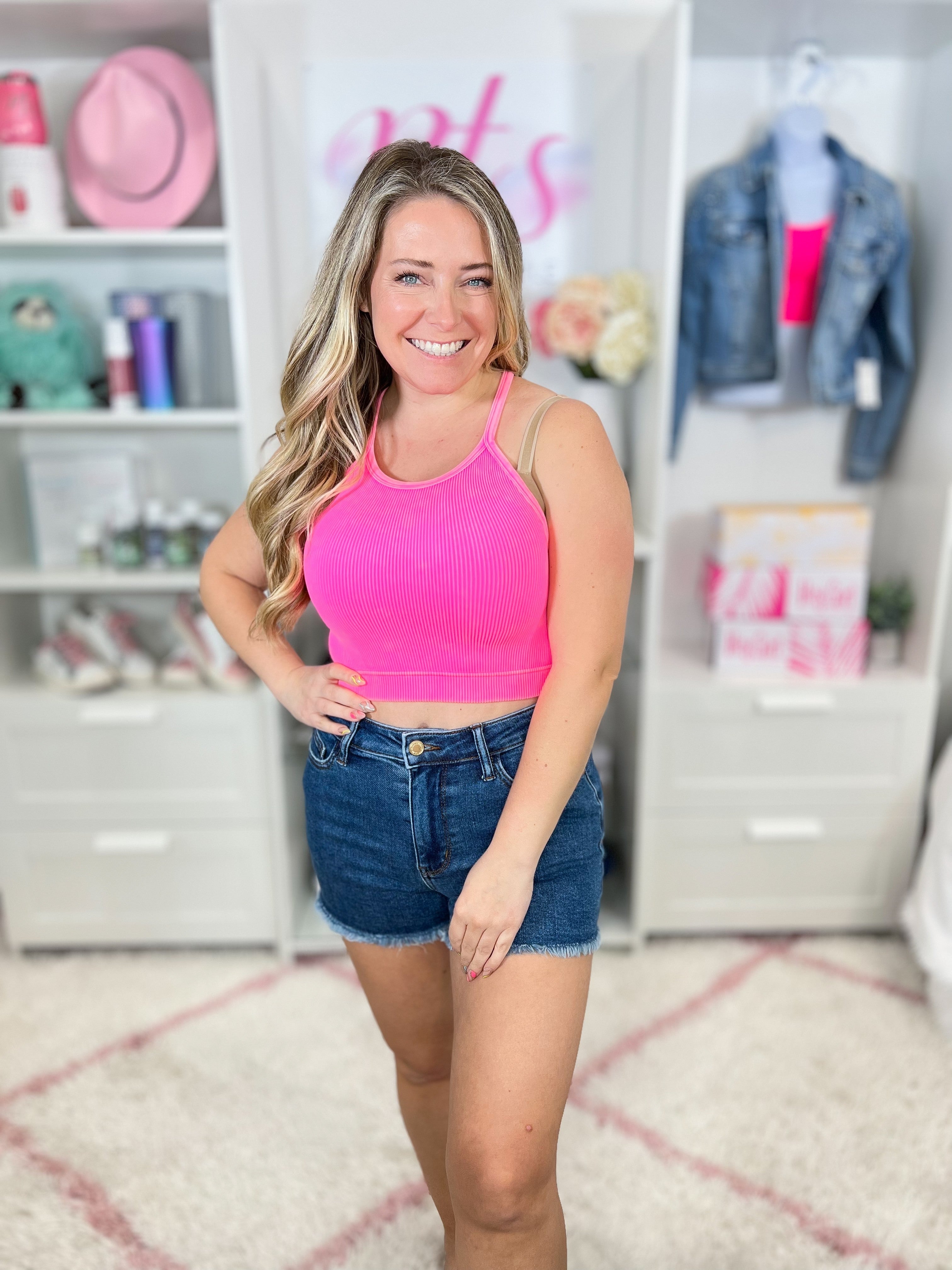 Bralettes & Camis | Cropped Tanks and Camis in Colors that Pop – Resort ...