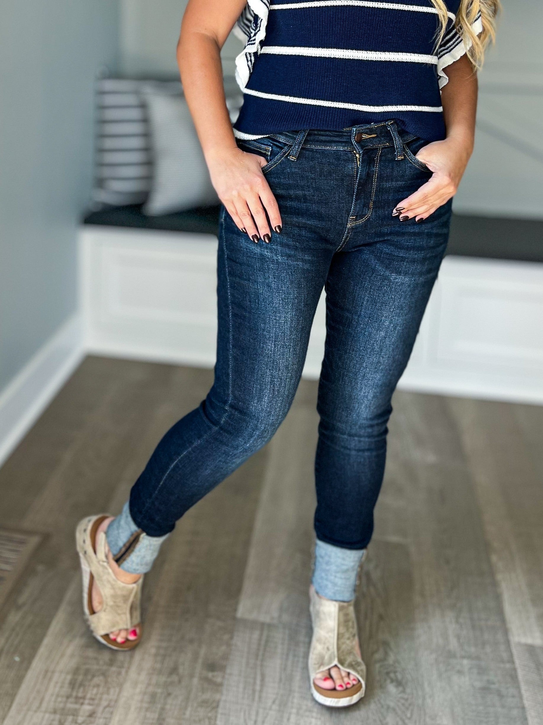 33-35" Inseam | Judy Blue Denim | Tall Length Jeans – Resort to Style